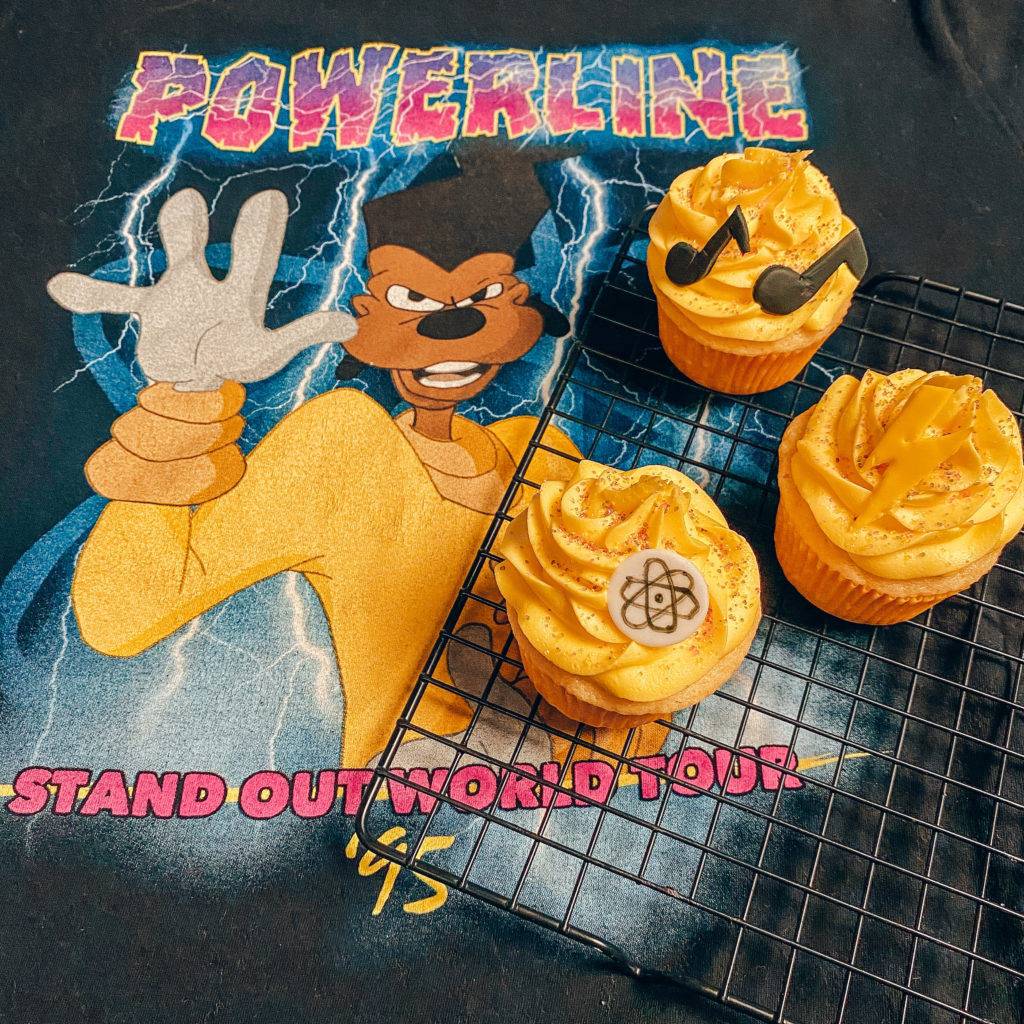 A Goofy Movie - Powerline's Stand Out Cupcakes - Drop of Disney
