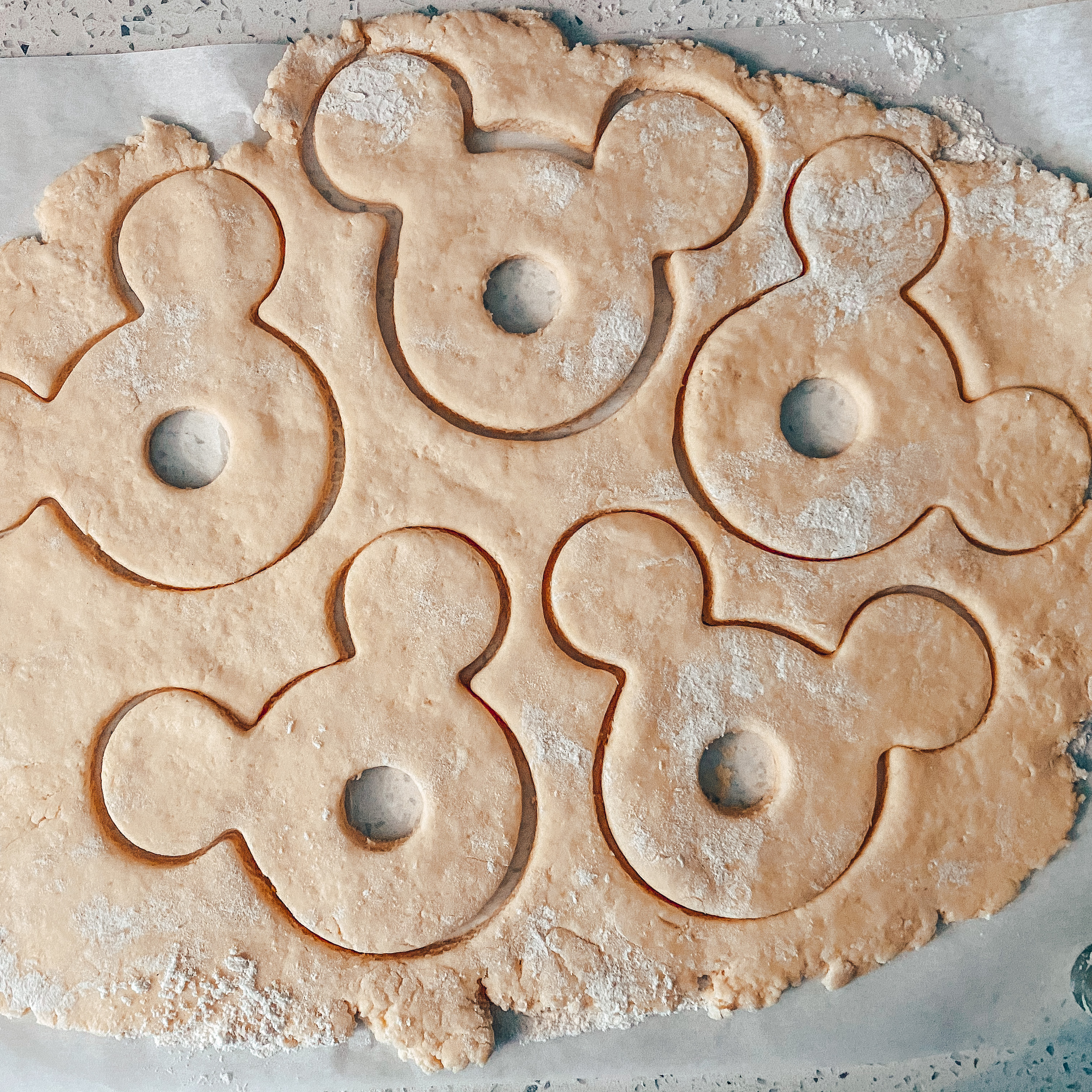 Light and Fluffy Mickey Donuts - Drop of Disney