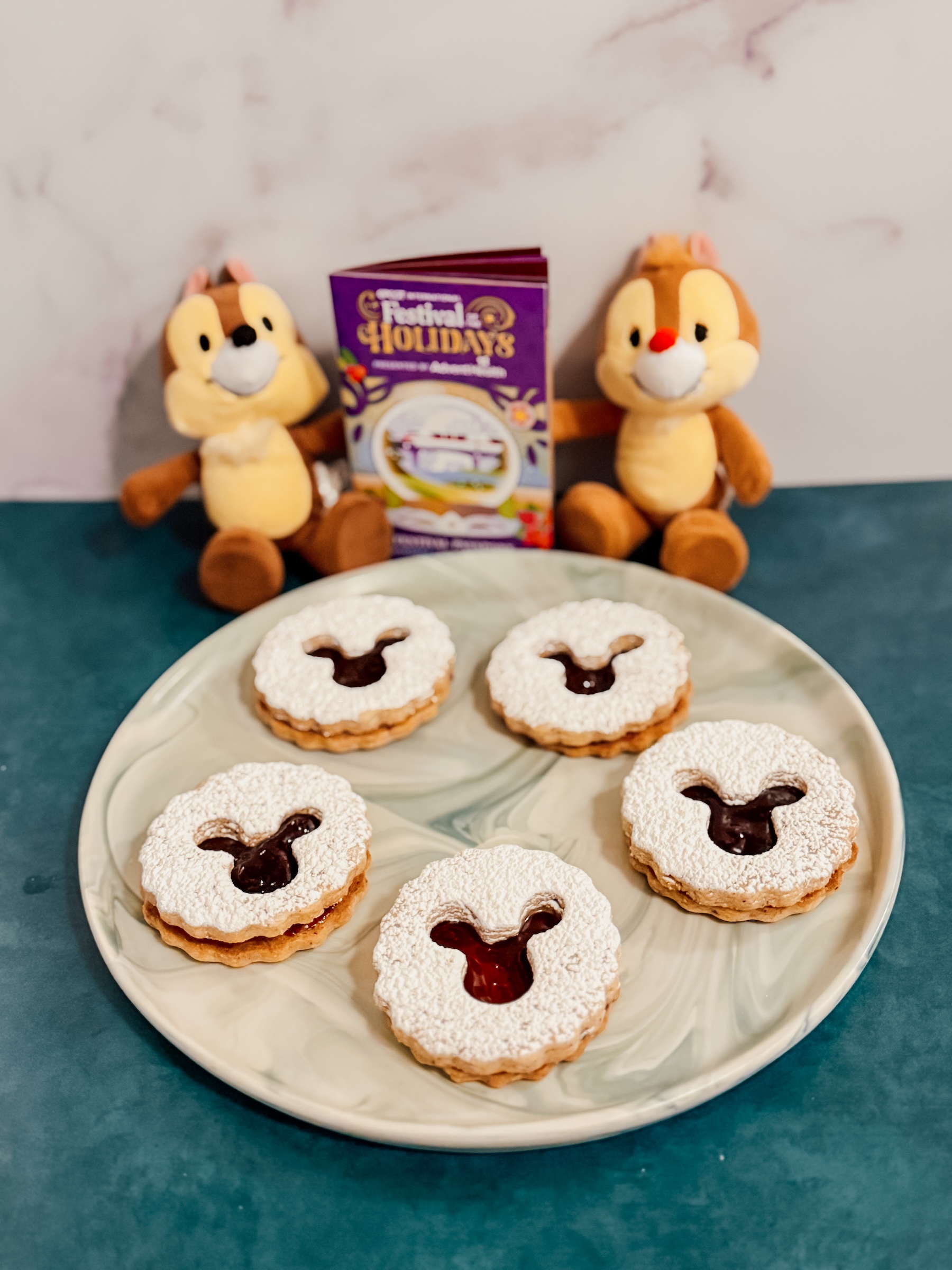 Disney Parks Hazelnut Linzer Cookies - Drop of Disney